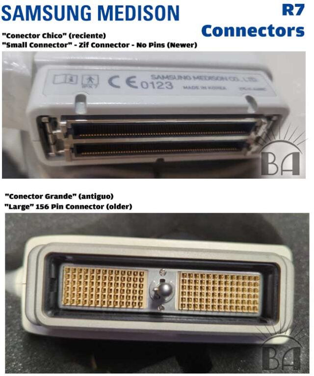 Cual es el tipo de conector en su Samsung Medison R7